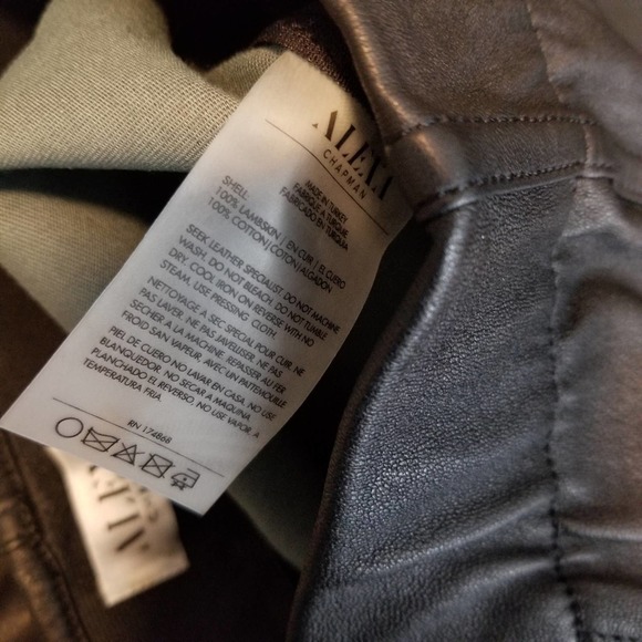 Alexa Chapman | Pants & Jumpsuits | Alexa Chapman Black Leather Pants ...
